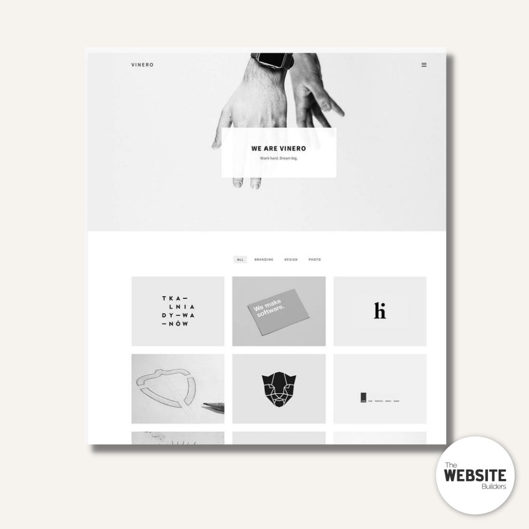 8 Of The Most Beautiful Website Templates Part 2 - The Website Builders